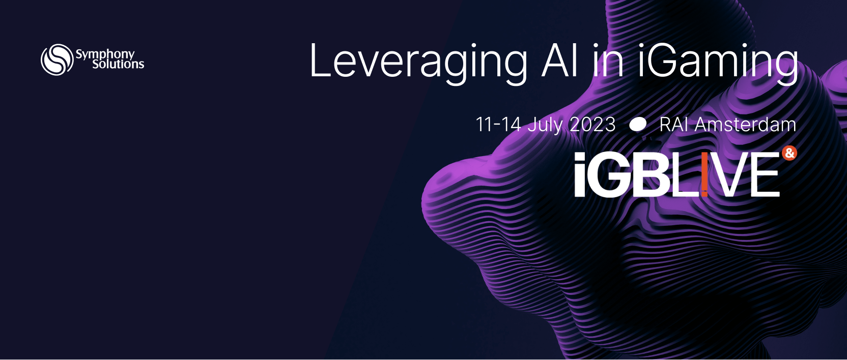 Symphony Solutions is Attending iGB L!VE 2023 | Symphony Solutions