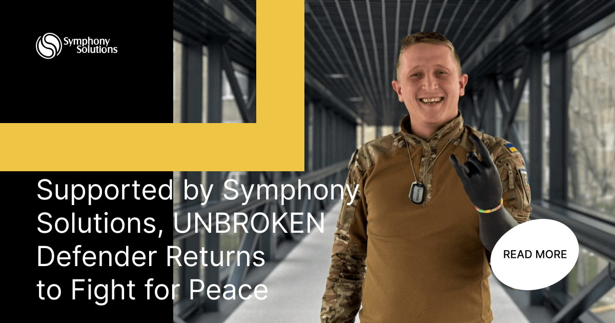 Supported by Symphony Solutions, UNBROKEN Defender Returns to Fight for Peace